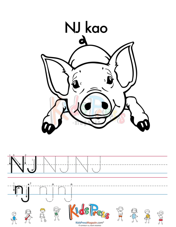 Učimo slova – Slovo NJ | LifePress magazin